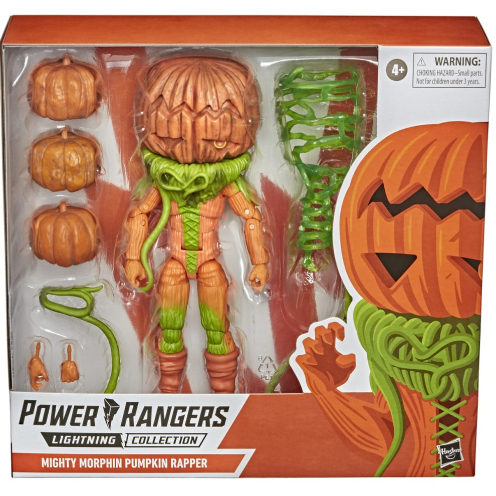Figura Mighty Morphin Pumpkin Rapper - Power Ranger Lightning Collecti ...